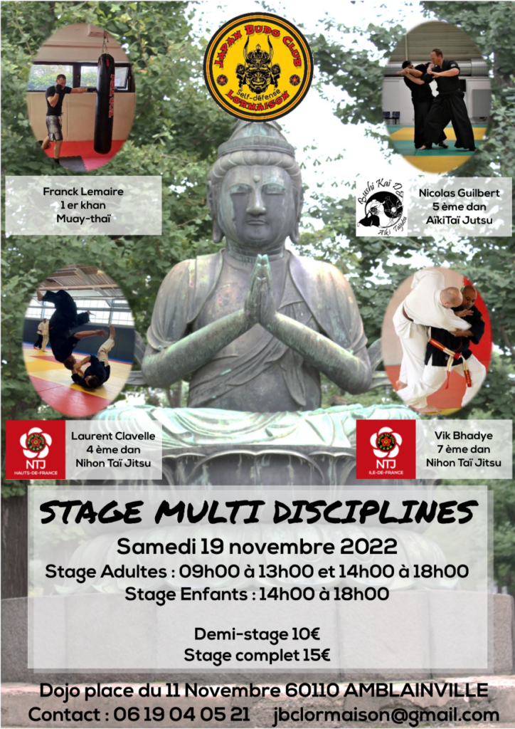 Stage Nihon Taï Jitsu et Multi Disciplines - Nihon Taï Jitsu